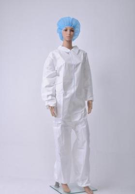 China S - XXL Non Woven Isolation Gown , Surgical Full Body Disposable Coveralls for sale