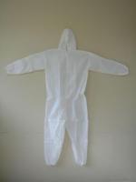 China Foladable Disposable Full Body Suit , Flame Resistant Non Woven Isolation Gown for sale