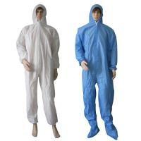 China Safety Medical Disposable Protective Clothing Breathable Dust Proof Non Woven Fabric for sale