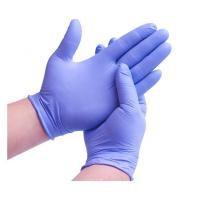 China Latex Free Disposable Hand Gloves Grade A 240mm / 9 Inch Length Industrial Use for sale