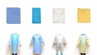 China Medical Disposable Surgical Gown Knit Cuff For Hospitals / Outpatientclinics for sale