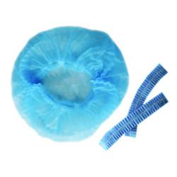 China High Tensile Strength Disposable Non Woven Cap , Laboratory / Medical Bouffant Caps for sale