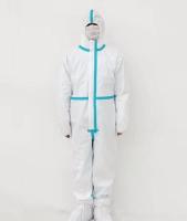 China SMS Disposable Hospital Collapsible Disposable Work Suits S M L for sale