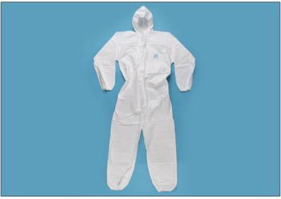 China Waterproof Physical Exam Gown , Full Body Polypropylene Suit With Elastic Waistband for sale