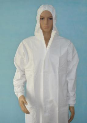 China Hospital / Personal Care PP Isolation Gown Long Sleeves Breathable Saftey for sale