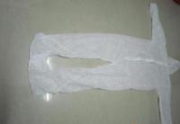 China Breathable Disposable Protective Suit Anti Static Customized Sterile / Color for sale
