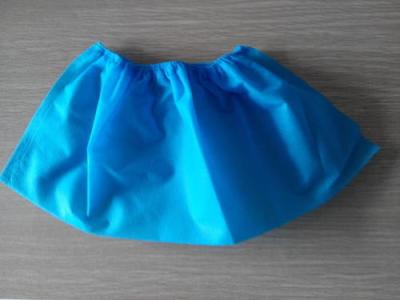 China Soft Disposable Shoe Cover 16 * 40cm Size With Comfortable Elastic Opening for sale