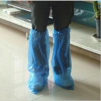 China Blue Medical Disposable Shoe Cover 16 * 40cm Size For Hospital / Clean Room for sale