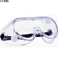 China Transparent 18X9X8 Cm Anti Fog Safety Glasses for sale