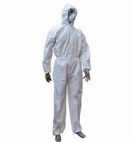 China Hospital Doctor Safety Ppe Disposable Medical Protection Suit With Hood for sale