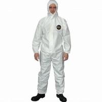 China PP+PE Dust Proof Non Woven Fabric Disposable Body Suit Breathable for sale