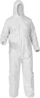 China Zipper Cover Disposable Medical Gowns , Dust Proof Disposable Chemical Suit for sale