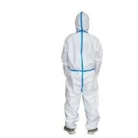 China Flame Retardant Disposable Full Body Biohazard PPE Protective Suit for sale