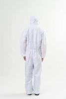 China High Air Permeability Disposable Hooded Coveralls SMS 800 gram for Hospital for sale