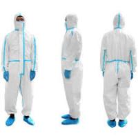 China SMS Disposable Hospital Collapsible Disposable Work Suits S M L for sale