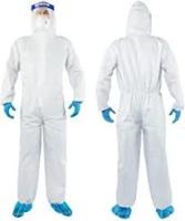 China Non Woven Disposable Safety Protective Coverall Free Sample Available for sale
