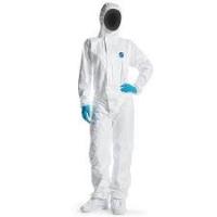 China Hospital Doctor Safety Ppe Disposable Medical Protection Suit With Hood for sale