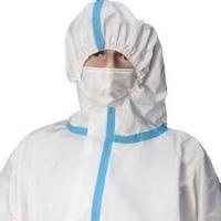 China CE FDA 50gsm SMS Nonwoven Disposable Isolation Gowns for sale