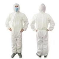 China Hospital Doctor Safety Ppe Disposable Medical Protection Suit With Hood for sale