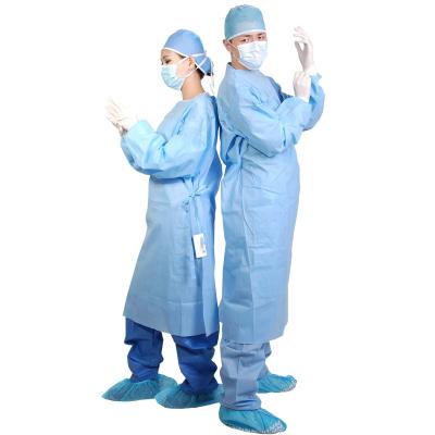 China Fda Medical Single Use Sterile Surgical Patient Gown Non Reinforced for sale