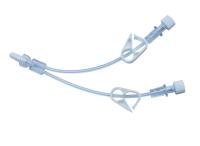 China 10 Drop Medical Alaris Primary Pump Iv Tubing Dual Lumen Iv Catheter for sale