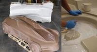 China Brown LH105 Epoxy Resin Modeling Adhesive 2kg-20kg with 290-320 kg/cm² Compressive Strength and 150°C Temperature Resistance for sale