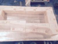 China MB 460 No Dust Polyurethane Tooling Board 0.77 Density 1500x500mm for CNC Processing for sale