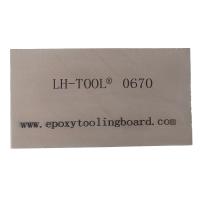 China MB-0670 60-65D 0.67cm/Cm3 Epoxy Tooling Board Cubing Models Patterns for sale