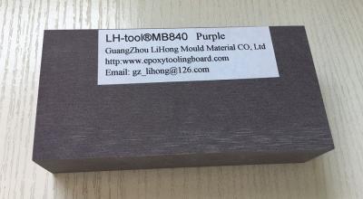 China Purple Color 1.0 Density Epoxy Tooling Board Size 750*500*  1000*500* for sale