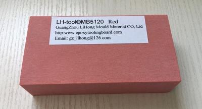 China 1.25 Medium Density Red  Epoxy Tooling Board For Jigs , Fixtures for sale