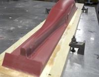 China 50mm Thickness Woking Epoxy Tooling Board Colorway Red for sale