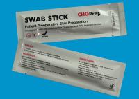 China Skin Antiseptic CHG Chlorhexidine Swabstick Snap Sterile Alcohol Swabs for sale