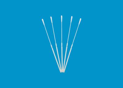 China Molded Breakpoint Flocked Throat Swab And Nasopharyngeal Swab DNA Testing for sale