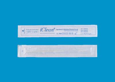 China Flocked Nasopharyngeal Specimen Collection Swab Molded Break Point CM-FS913 for sale
