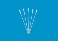 China Specimen Collection Flocked Mouth DNA Buccal Swabs 6.0mm Head for sale