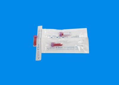 China DNA Specimen Sterile Nasal Flocked Swabs / Nasopharyngeal Swab For Flu for sale