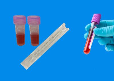 China Flocked Specimen Collection Dna Buccal Swab With Preservation Solution DNA Testing Kit for sale