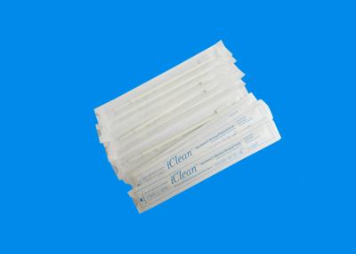 China Flu Virus Collection Medical Nasal Flocked Swabs / ABS Flu Nasal Swab for sale