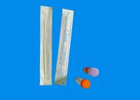 China Flocked Oropharyngeal Swab Collection Kit With 3mm Tip 148mm Oval Tip for sale