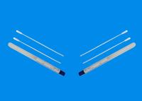 China Easy Broken Handle Sampling Flocked Swab Transparent In Tube Packaging Free Sample for sale
