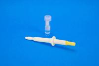 China Cervix 25mm Flocked Swabs For Sample Collection ABS Handle CM-FS919T for sale