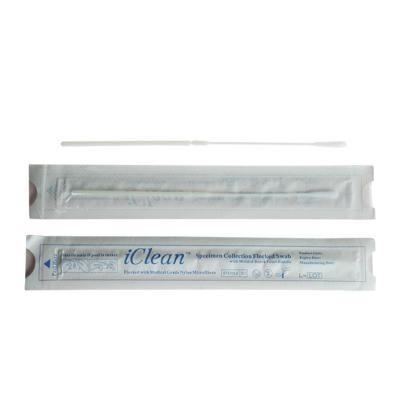 China Nylon Flocked Virus Sampling Vtm Throat Nasal Buccal Oral Dna Swab for sale
