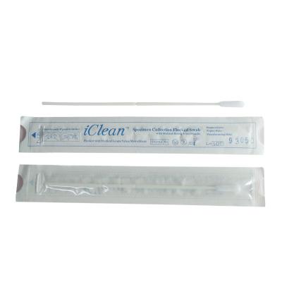 China Nasopharyngeal Buccal Nasal Oral Cell Collect Nylon Flocked Tip Flu Lab Swabs for sale