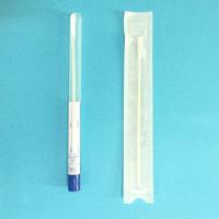 China Specimen Collection Sterile Nose Throat Swab Sticks Nasopharyngeal Dry Flocked Swab for sale