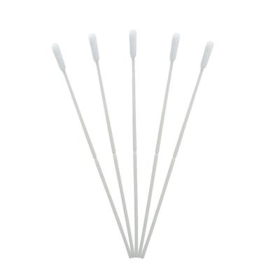 China Disposable Lab Test Sterile Throat Oral Transport Nylon flocked nasal swab Medical for sale