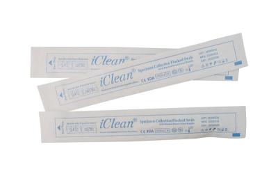 China Disposable Virus Testing Collect Specimen Sterile Swab Sticks 148mm Nylon Flocked for sale