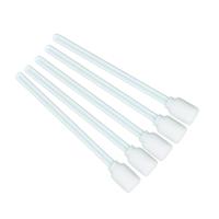China CM-FS707W Dust Free Cleanroom Swabs Square Rectangle Head Sponge Foam Tip Swab Stick for sale