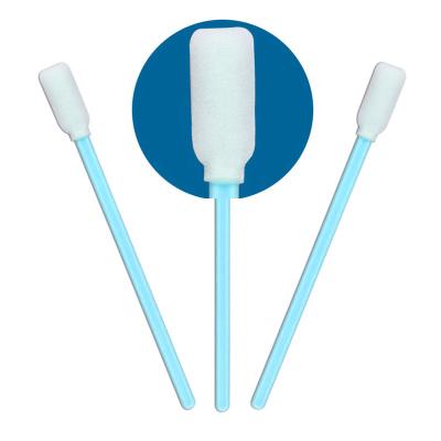 China CM-FS712 Lint Free Dust Remove Sponge Rectangle Foam Tipped Cleaning Swabs for sale