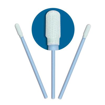 China CM-PS743 Round Head Lint Free Clean Polyester Dacron Oral Swab Stick for sale