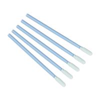 China CM-PS743 Round Head Lint Free Clean Polyester Dacron Oral Swab Stick for sale